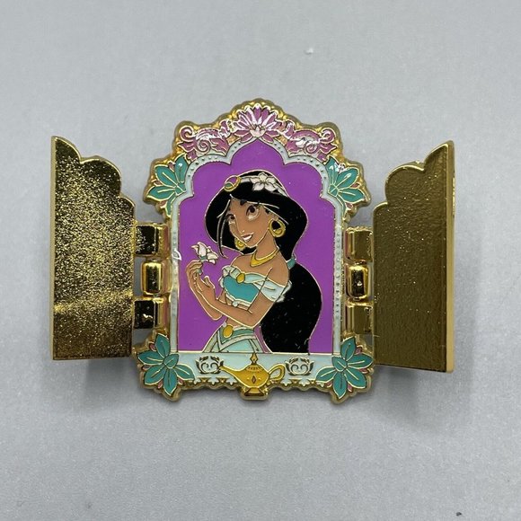 Loungefly | Accessories | Loungefly Jasmine Hinged Window Pin Disney ...